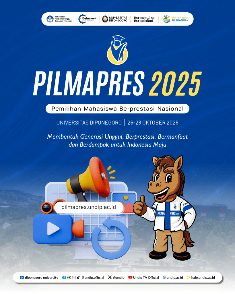 Undip Jadi Tuan Rumah Pilmapres 2025 – Pilmapres